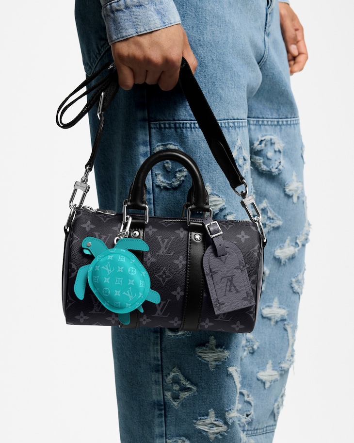 Keepall Bandoulière 25 Monogram Eclipse - Men - Bags | LOUIS VUITTON